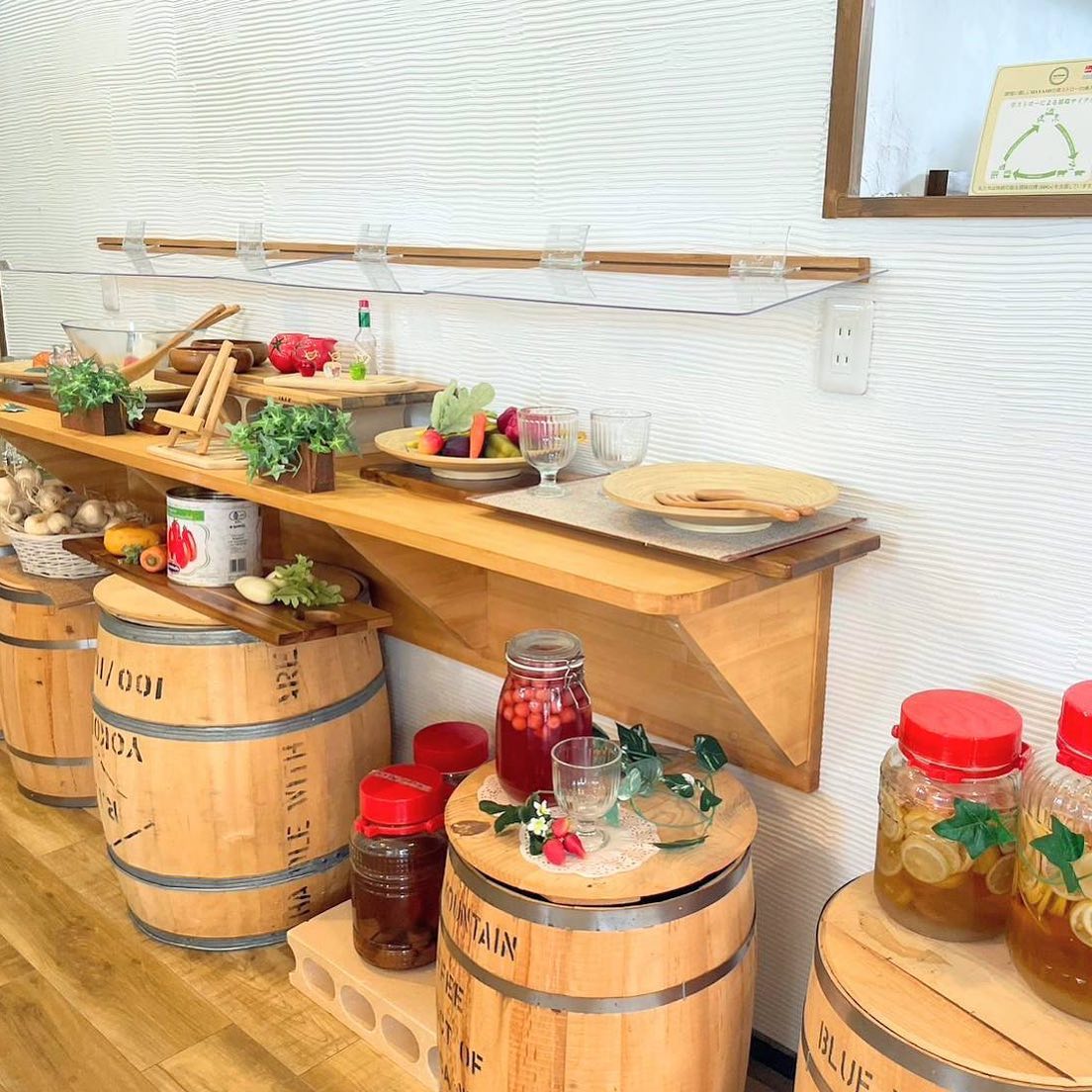 ビュッフェ再開準備中！｜畑のごちそう ナチュラルカフェ・グランロック｜山形｜ランチ・スイーツ